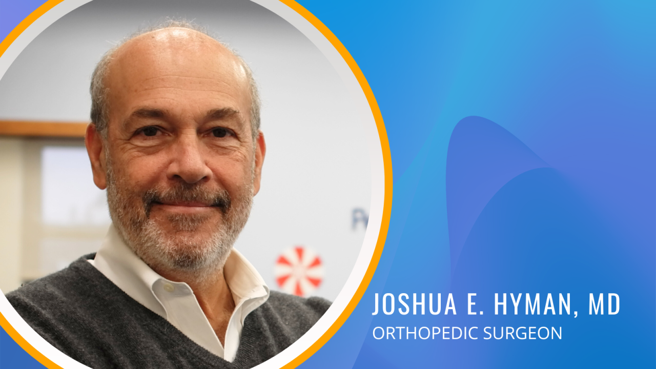 Spotlight on Joshua E. Hyman, MD | Weinberg Family Cerebral Palsy Center